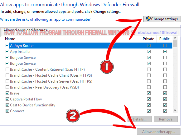Firewall Falsely Blocking Program Exe Access To The Internet Windows